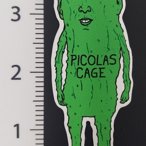 Nicolas Cage Six Pack Vinyl Decal Stickers Picolas Cage 4" Sticker Set ...