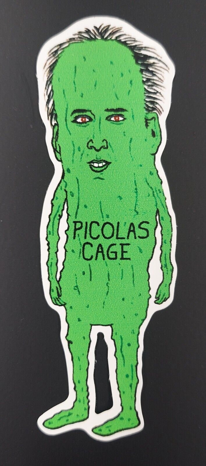 Nicolas Cage Six Pack Stickers Picolas Cage 4 Sticker Set Nic Cage ...