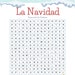 La Navidad Búsqueda De Palabras--christmas Word Search - Etsy