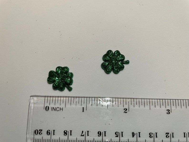 Glitter Clover Magnets or Push Pins - Etsy