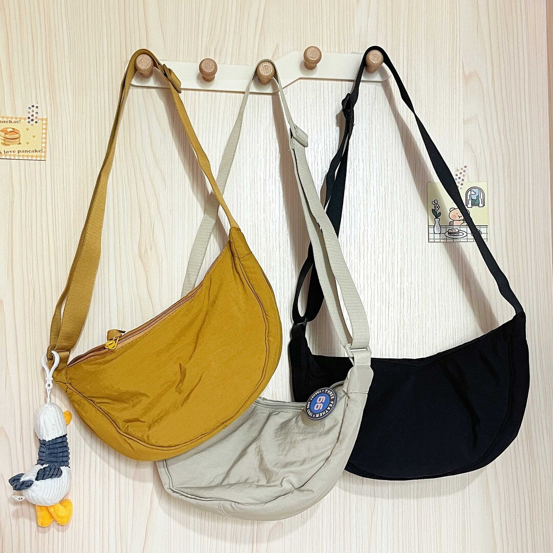 Nylon Crossbody Bag Dumpling Bag Small Shoulder Bag - Etsy