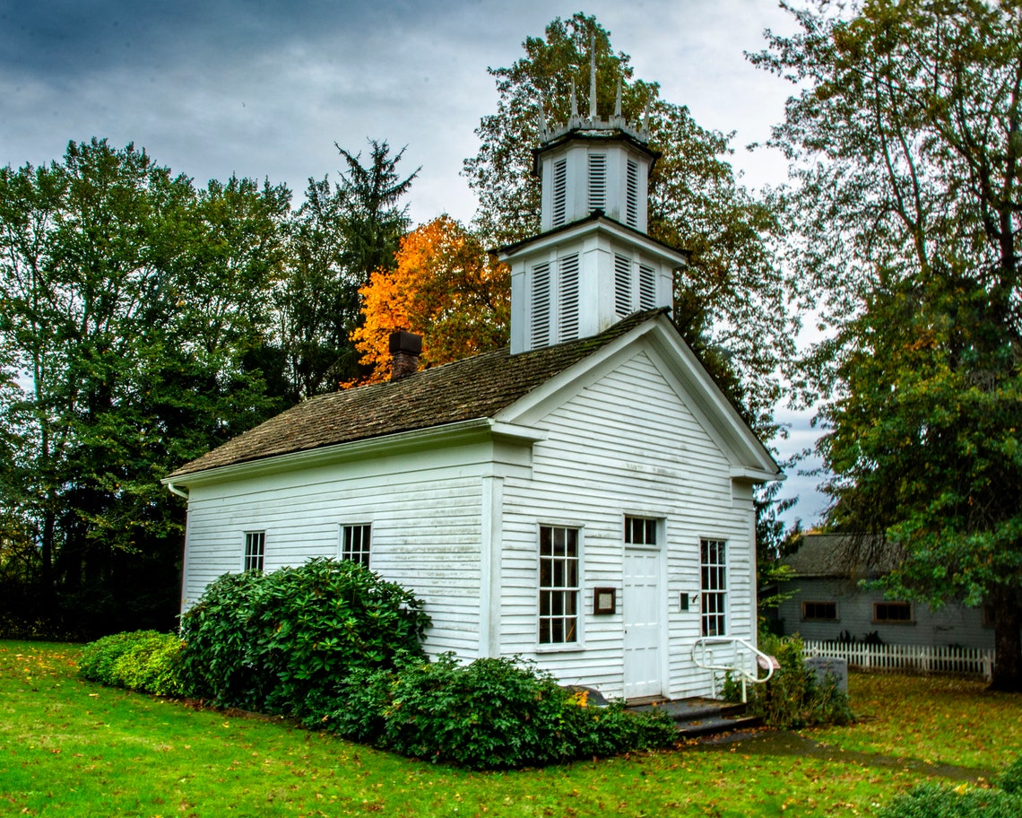 The Historic Claquato Church, Church Photography, Rural Landscapes ...