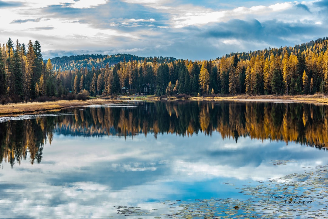 Fall Morning on the Clearwater, Montana Photography, River Photography ...