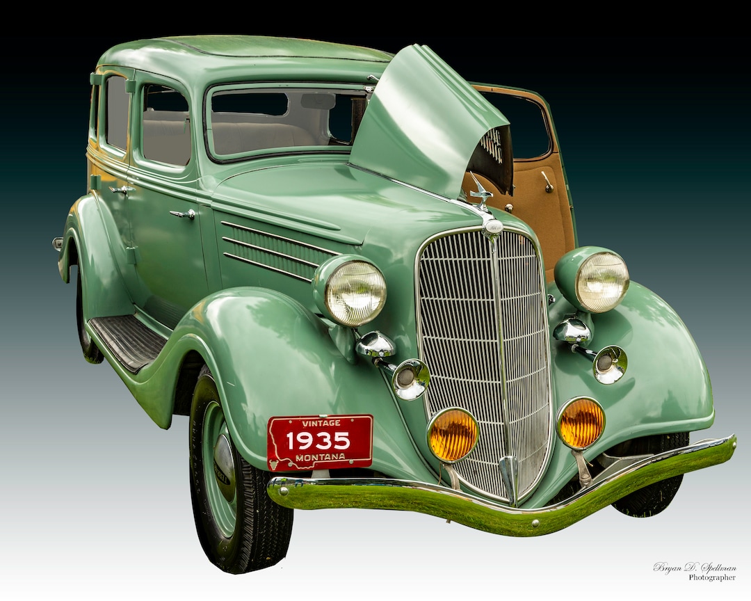 1935 Terraplane, 1930s American Cars, Classic Car Photo, Glossy Photo ...