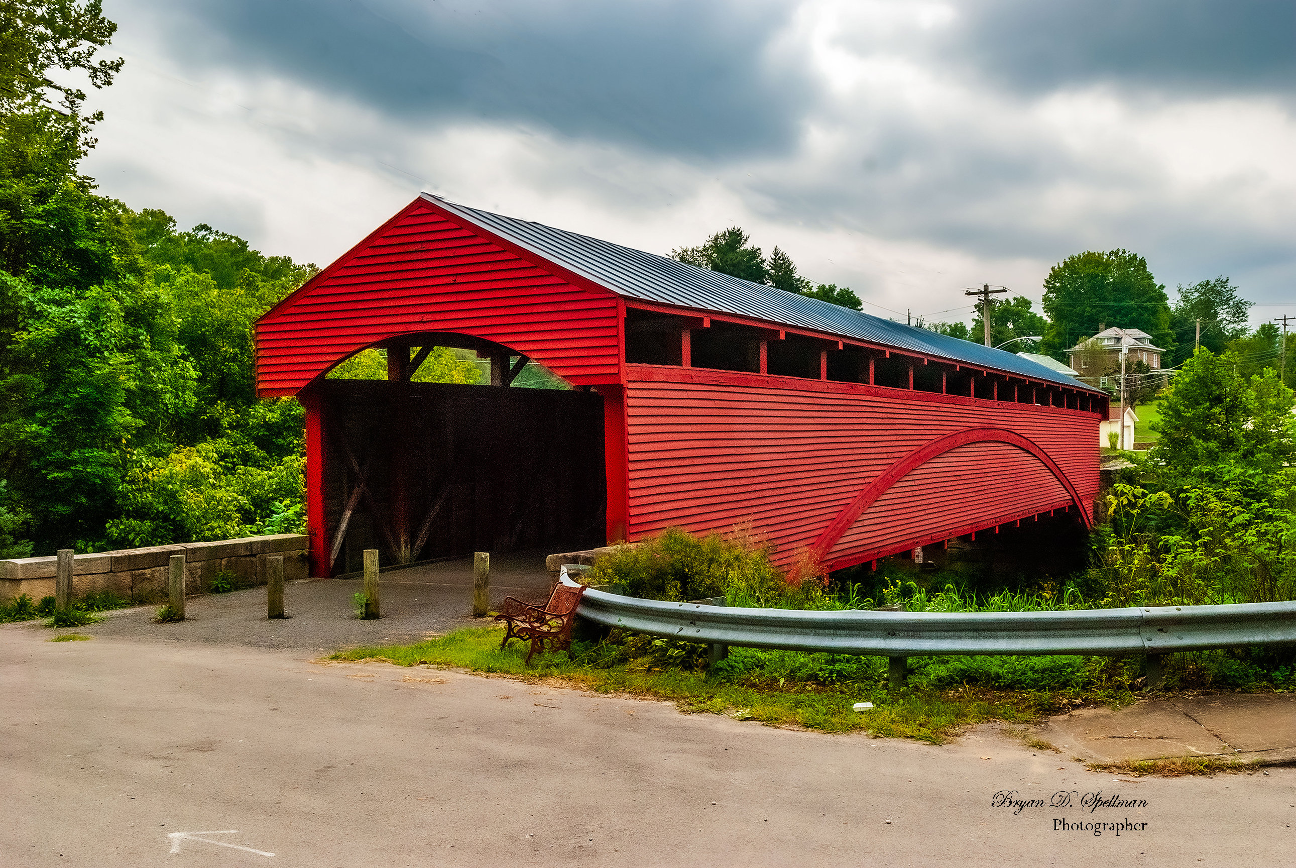 Barrackville Covered Bridge Photo, Covered Bridge Photo, Marion County ...