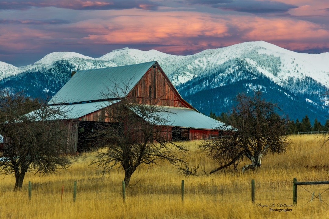 Farm Photography, Barn Photography, Flathead County Photography ...