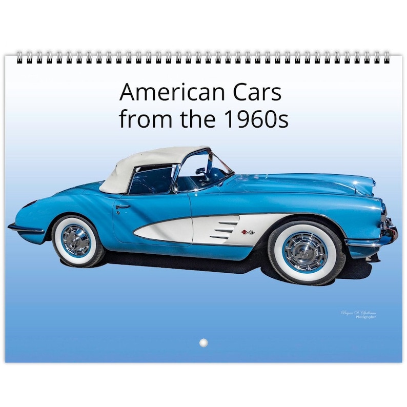 Classic American Automobiles of the 1960s, 2024 Wall Calendars US & CA ...