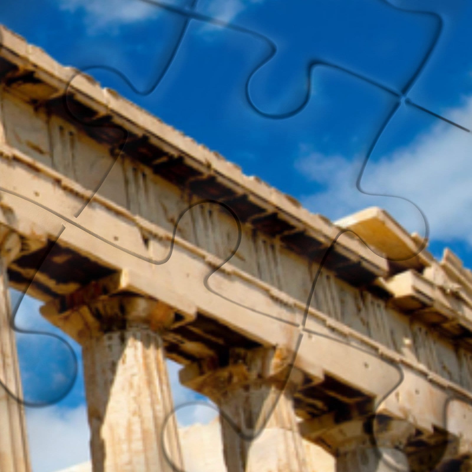 Greece Ancient Temple Jigsaw Puzzles Historical Parthenon - Etsy