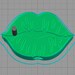 Lips, Kiss Straw Topper STL File for 3D Printed, Valentines' Day, Love ...