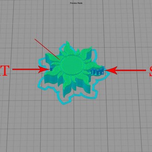 Sun Straw Topper STL File for 3D Printing, Summer Stl File, Baby Shower ...