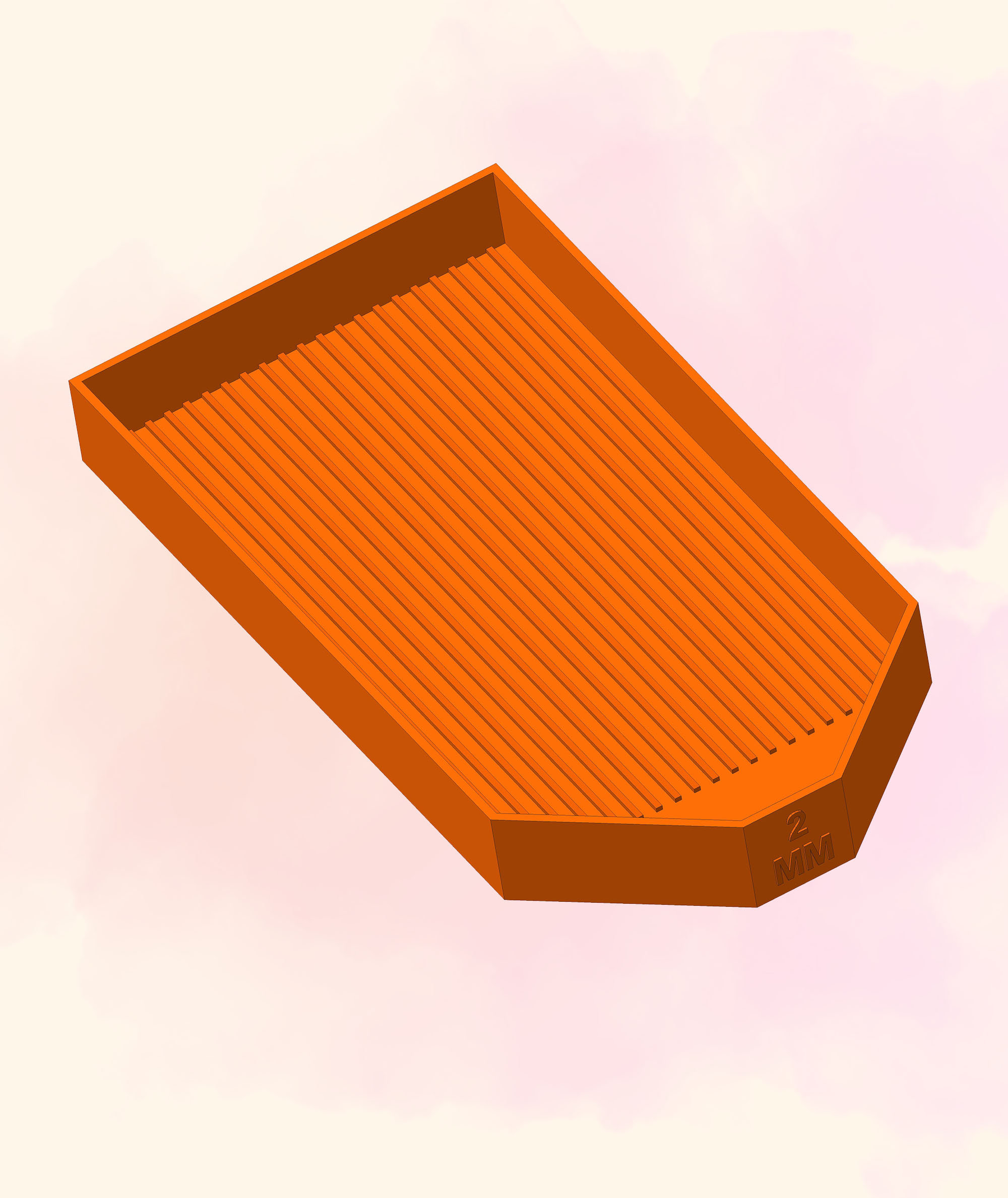 Rhinestone Sorting Tray 2mm, Stl File for 3d Printing, Handmade, DIY ...