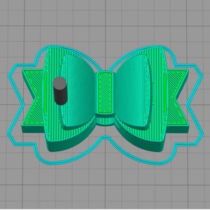 Layered Bow Straw Topper, STL File for 3d Printing, 3d Print Stl File ...