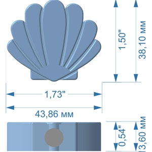 Straw Cover Seashell, Straw Topper STL File for 3d Printing, Summer ...