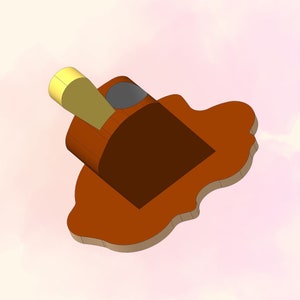 Ice Cream Straw Topper, Dessert STL File for 3d Printing, 3d Print Stl ...