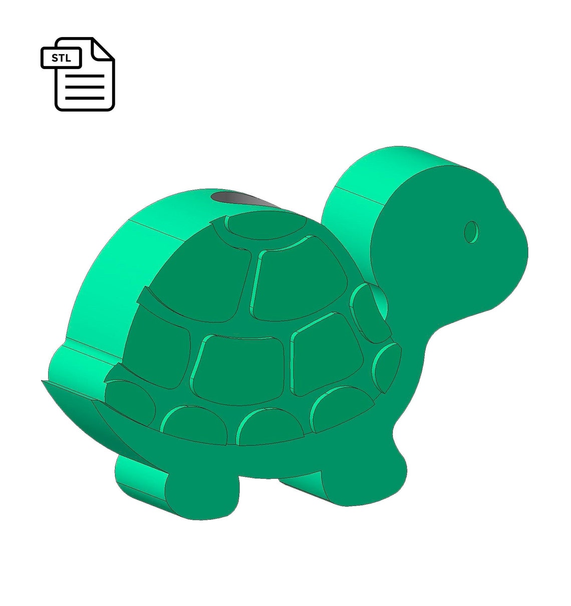 Sea Turtle Straw Topper STL File 3D Printing Baby Shower - Etsy