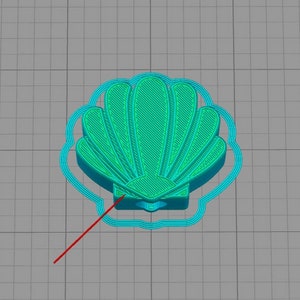 Straw Cover Seashell, Straw Topper STL File for 3d Printing, Summer ...