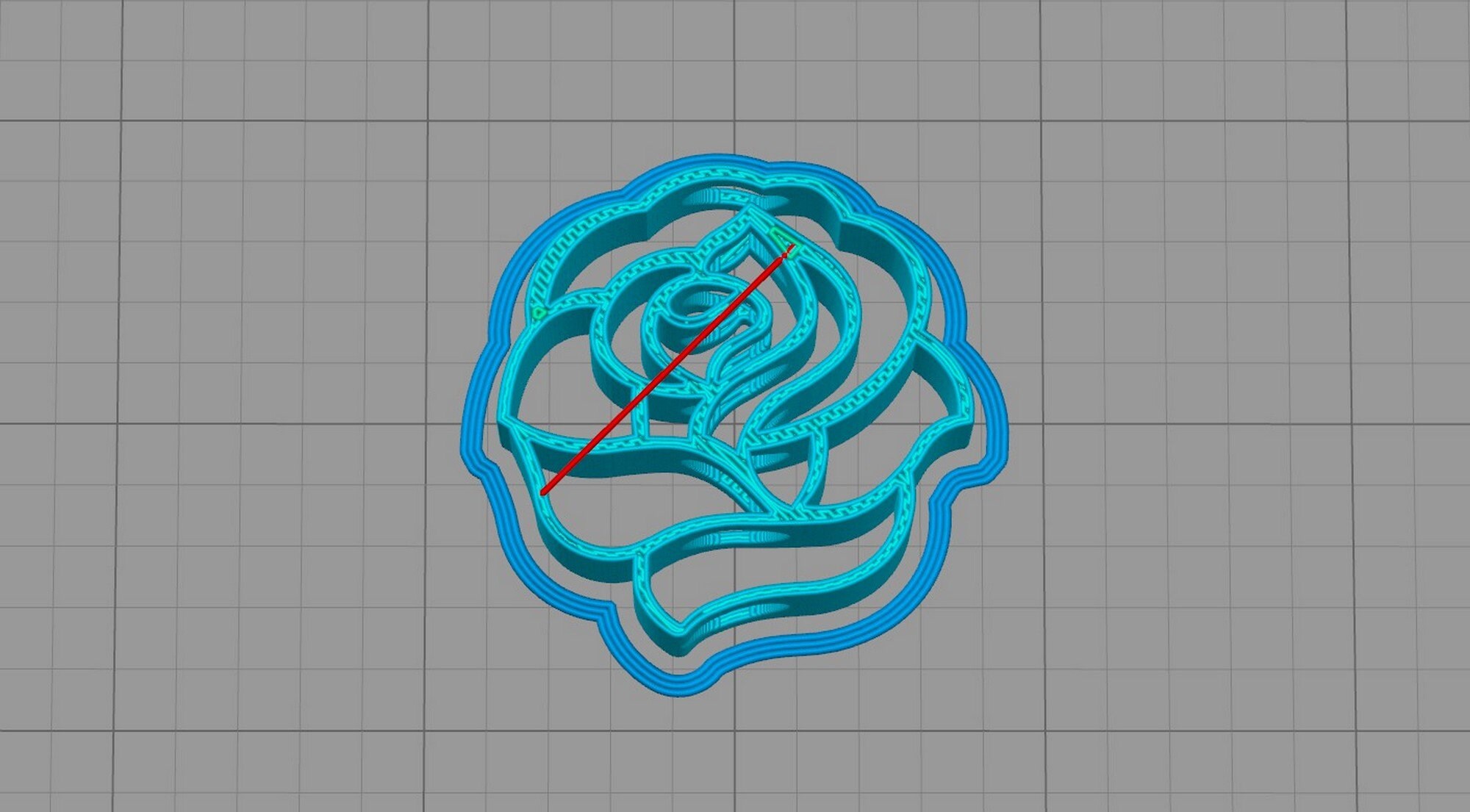 Rose Straw Topper STL File for 3D Printing Holiday - Etsy