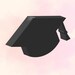 Graduation Cap 3d Print File, Straw Topper, STL File for 3d Printing ...