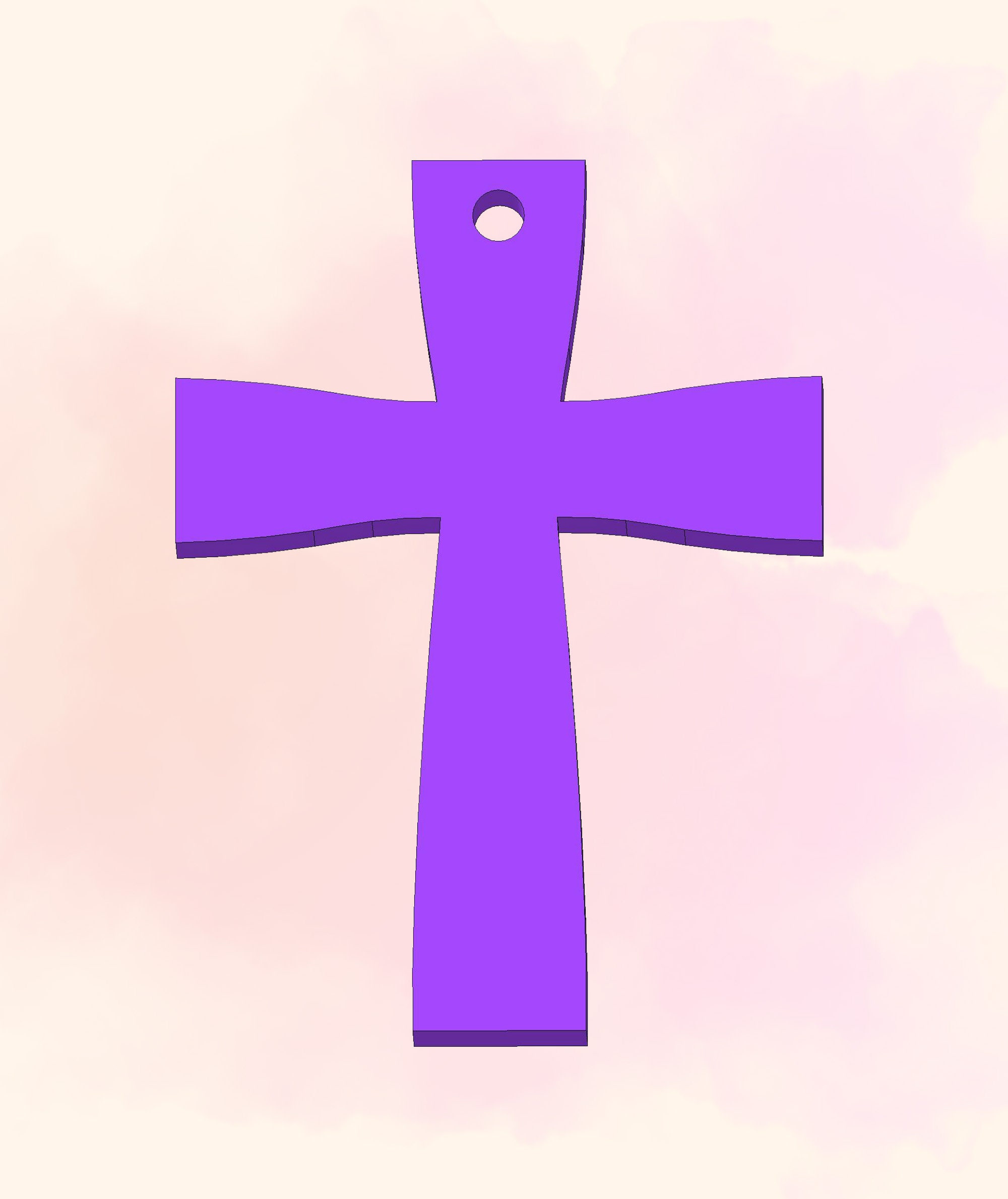 Baptism Cross Keychain, STL File for 3d Printing - Digital Download. - Etsy