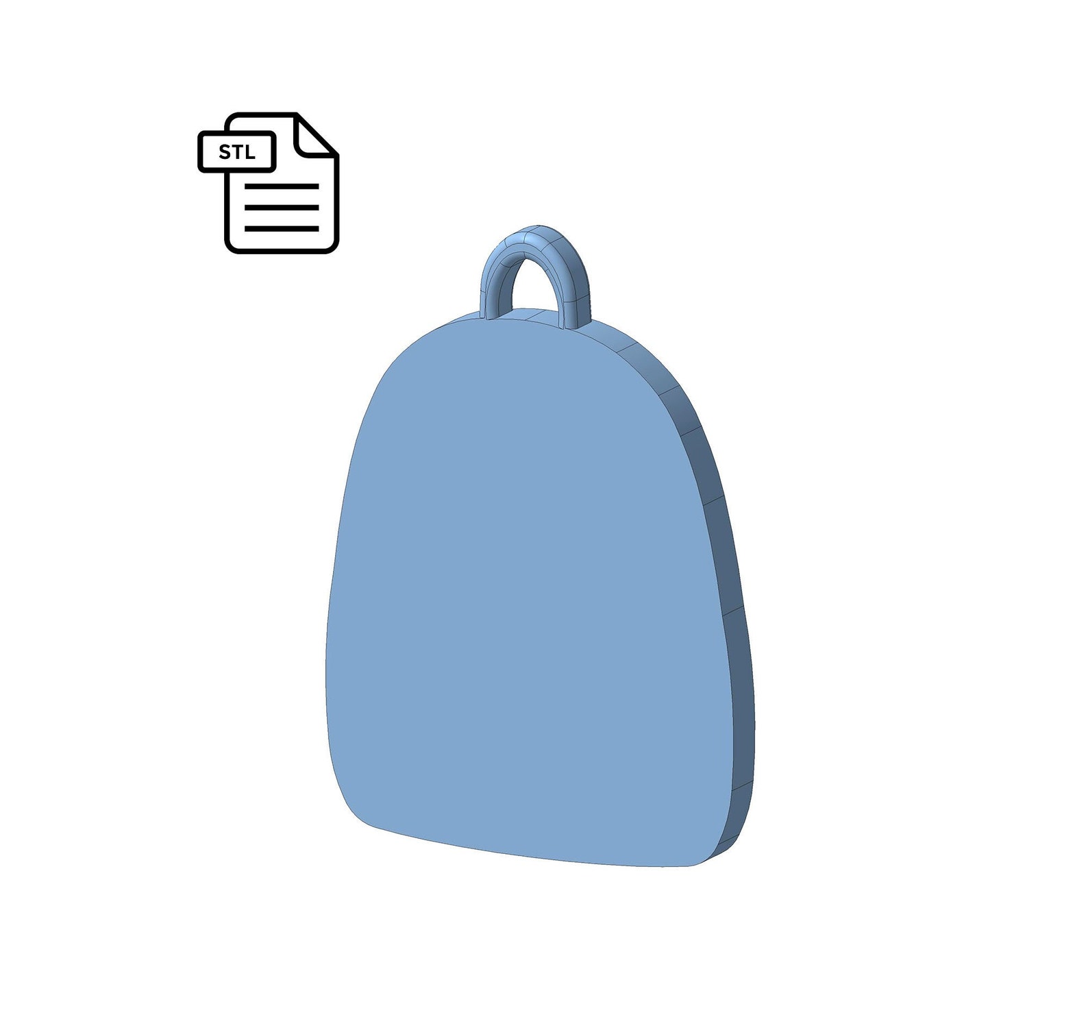 Keychain Backpack Stl File for 3d Printing / School Bag / - Etsy