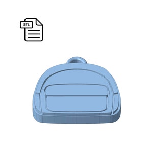 Keychain Backpack Stl File for 3d Printing, School Bag, Personalized ...