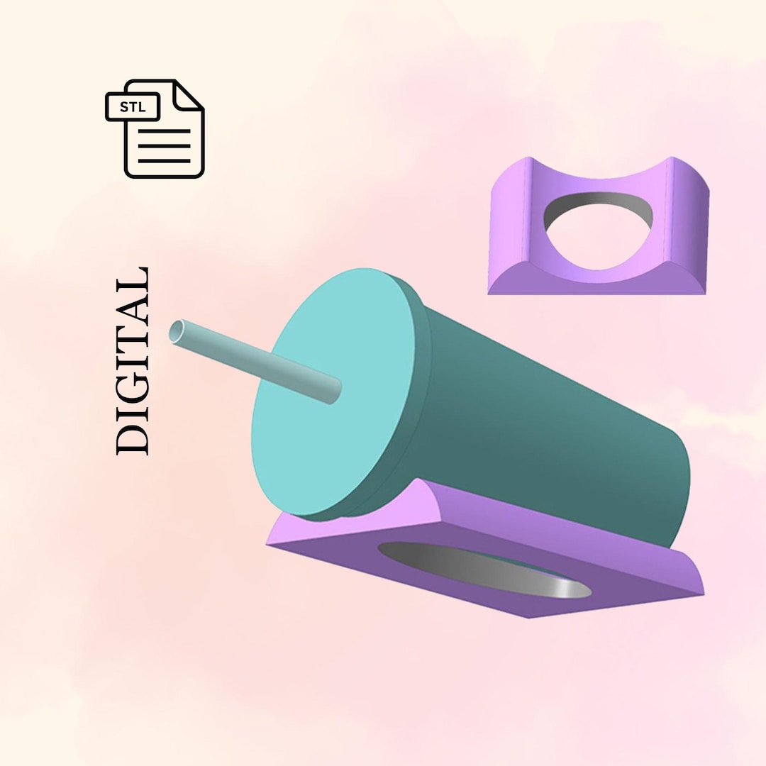 Cup Cradle, Tumbler Cradle, Stl File for 3d Printing - Digital Download ...