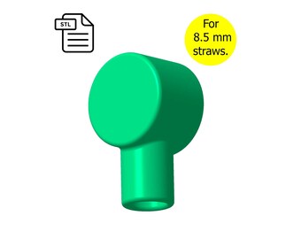 Straw Cover STL File Straw Topper Stl File for 3D Printing. - Etsy
