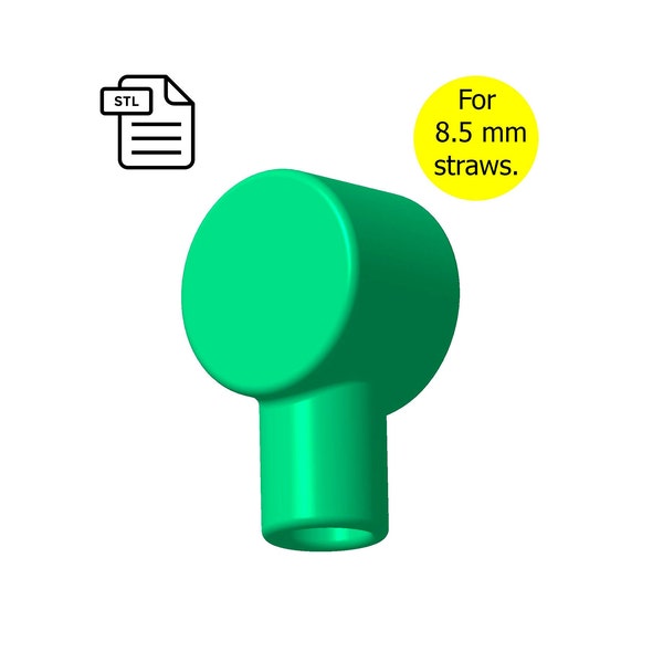 Straw Cover Stl File - Etsy