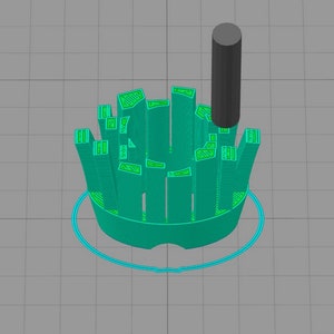 French Fry Straw Topper STL File for 3D Printing, for 11.00 Straws ...