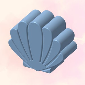 Straw Cover Seashell, Straw Topper STL File for 3d Printing, Summer ...