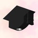 Graduation Cap 3d Print File, Straw Topper, STL File for 3d Printing ...