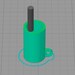 Simple Straw Cover With Attachment for a Charm, STL File for 3D ...