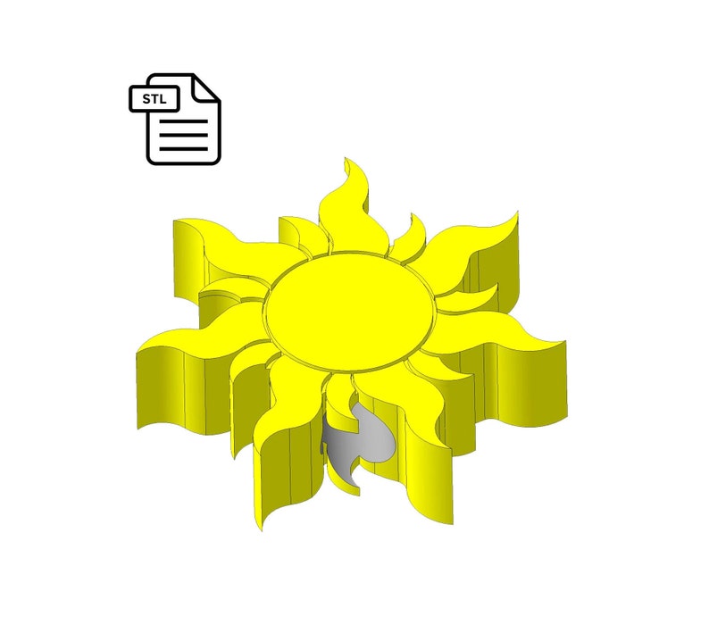 Sun Straw Topper STL File for 3D Printing Summer Stl File - Etsy