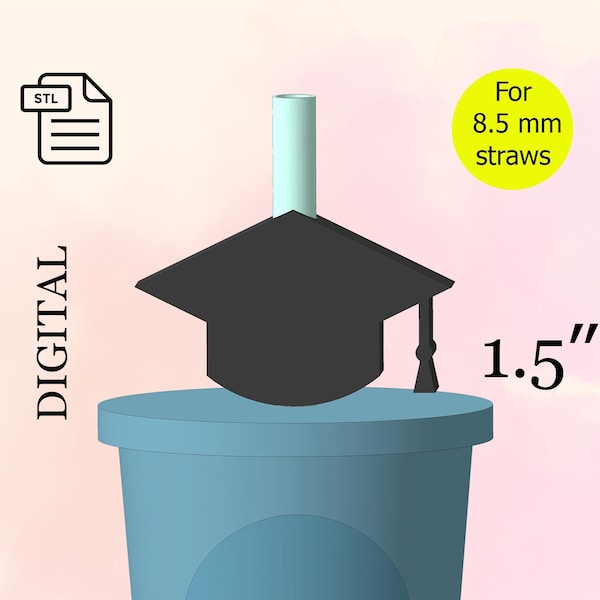 Graduation Cap Stl File - Etsy