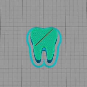Tooth Straw Topper STL File for 3D Printing, Dentist Day-digital ...