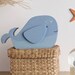 Wooden Whale Money Box Under the Sea Room Decor Children's Money Box ...