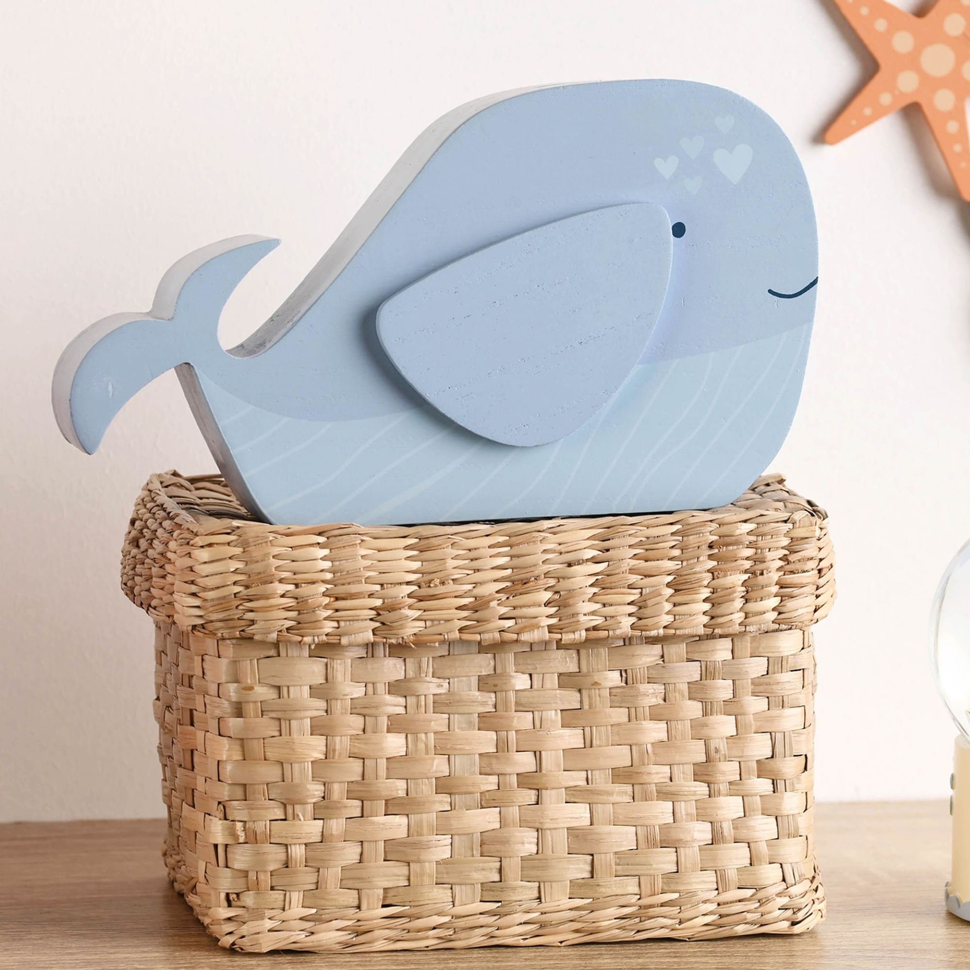 Wooden Whale Money Box Under the Sea Room Decor - Etsy
