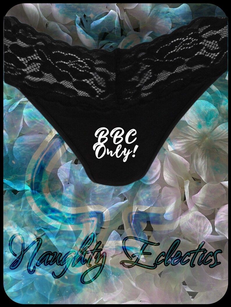 Bbc Only Me Thong Slutwear Slutgear Etsy