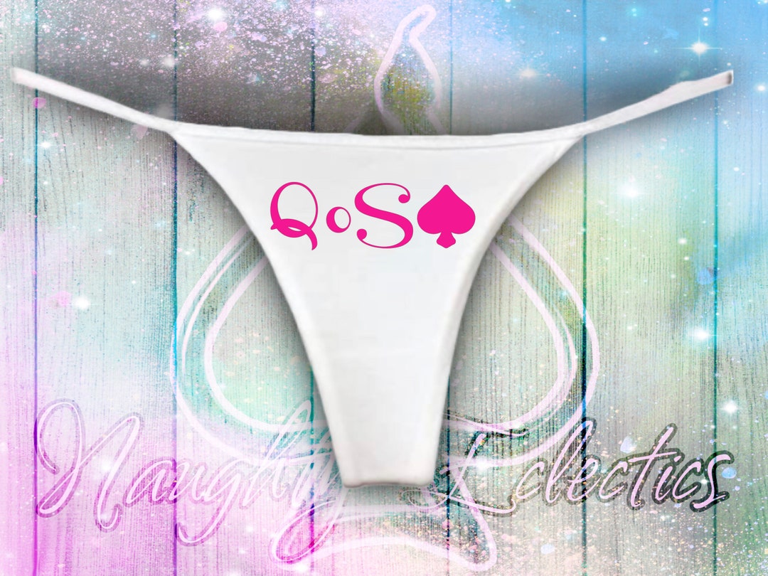 Qos Bikini Thong | Shop Slutwear, Slut, Hotwife, Slutwife, Whore, Qos, Queen of Spade Thongs at ...