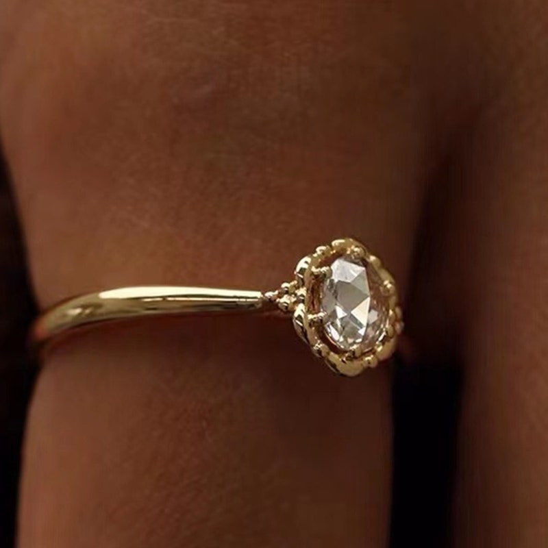 Rose Cut Diamond - Etsy