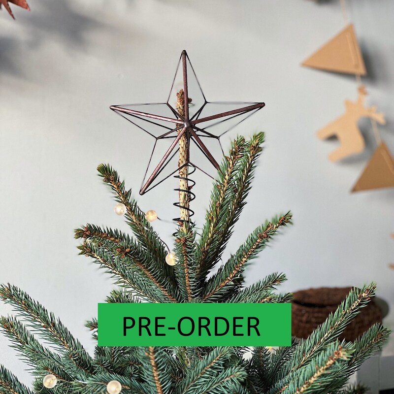 Star Tree Topper - Etsy