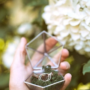 Engagement Ring Box, Proposal Ring Box Wedding Ring Box, Ring Bearer ...