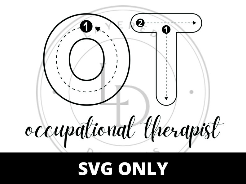 Occupational Therapy Svg Occupational Therapy Shirt OT Svg - Etsy