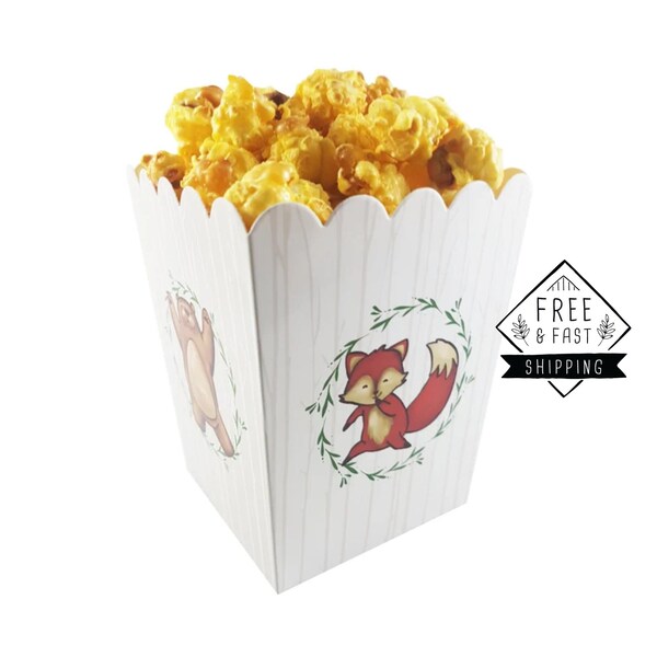 Mini Popcorn Boxes - Etsy