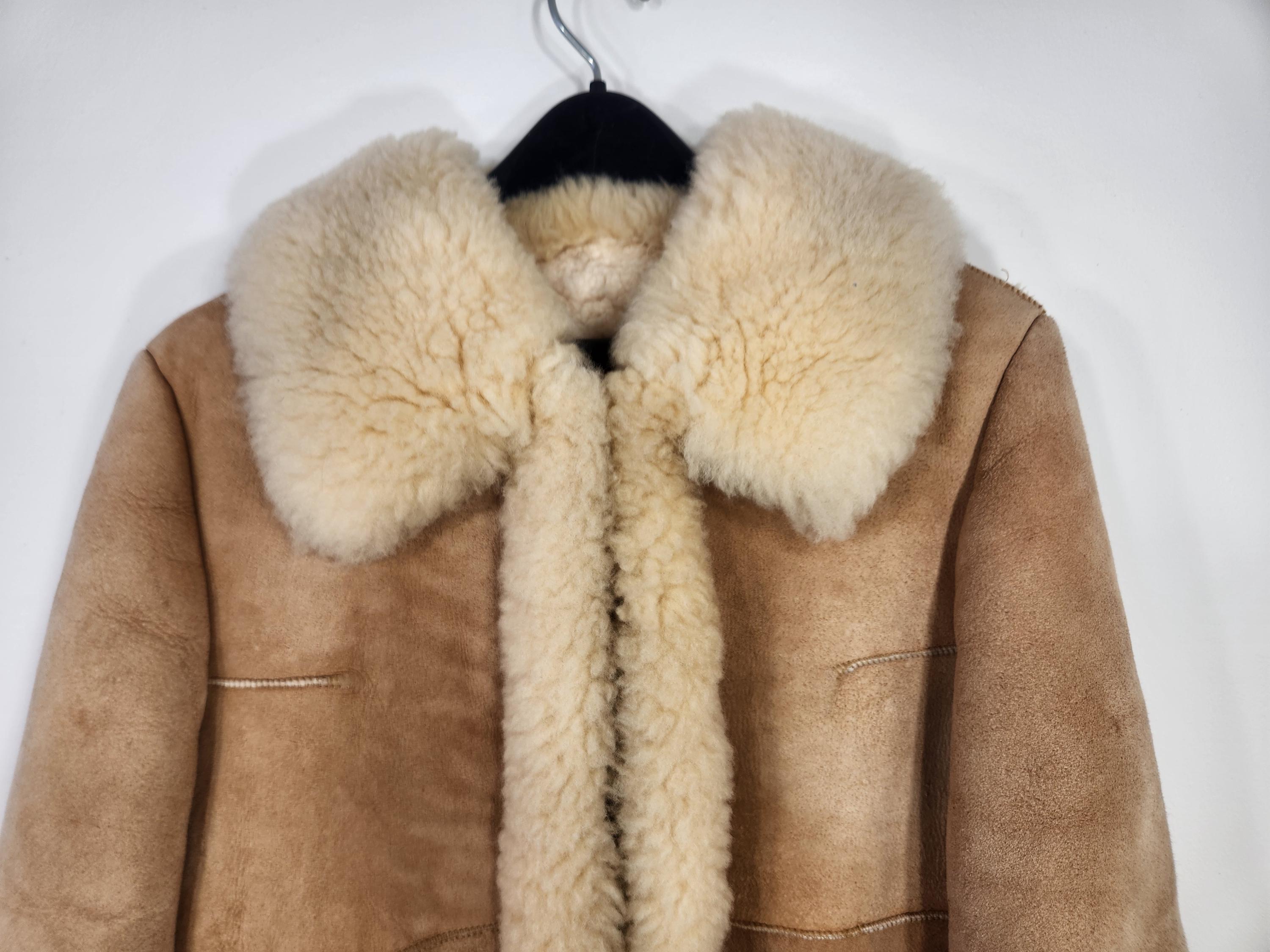 Vintage Shearling Coat Super Warm Women's Small - Etsy