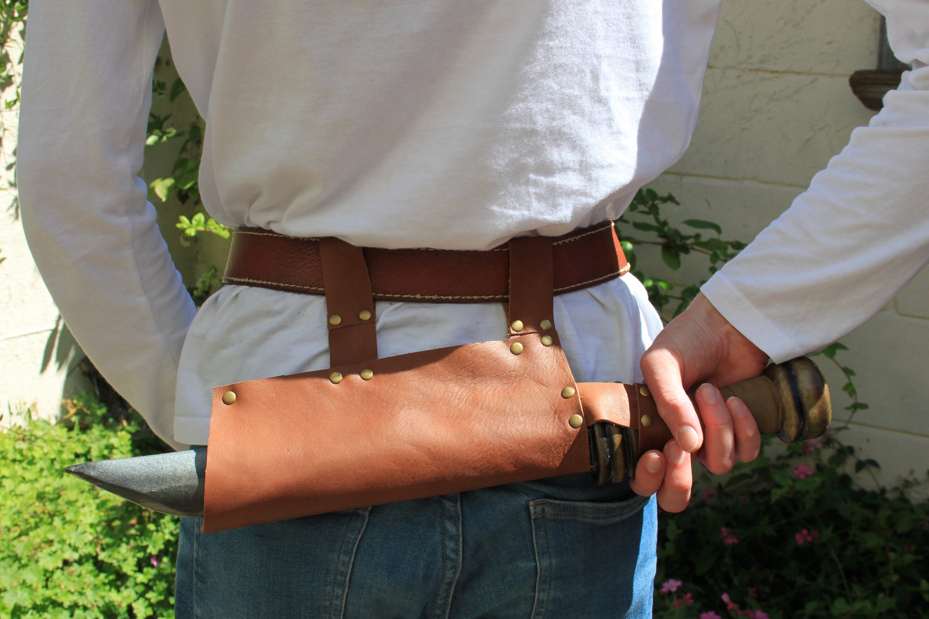 Leather Dagger Holster - Etsy