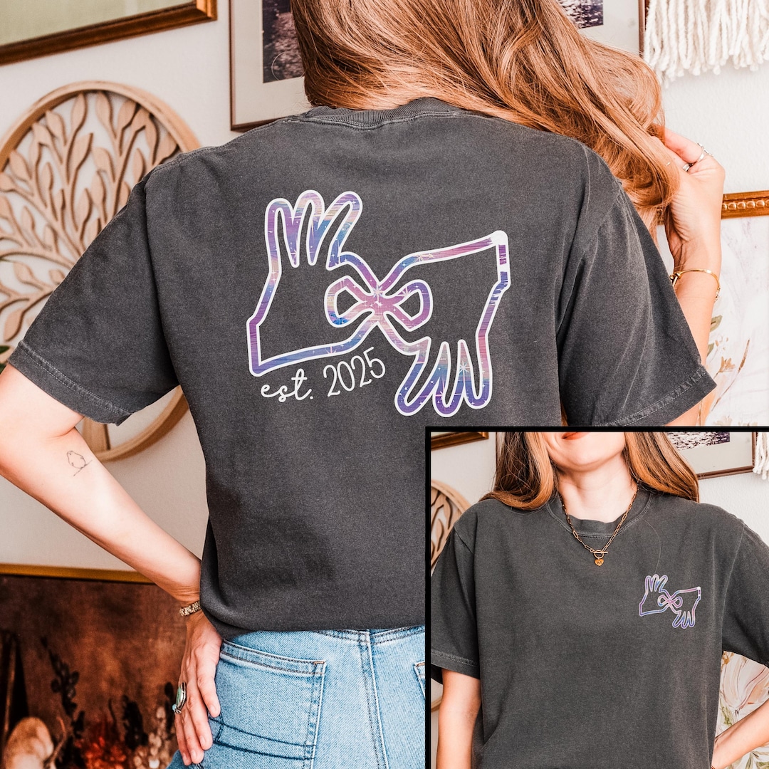 Custom Sign Language Interpreter T-shirt ASL Deaf Awareness Shirt ...
