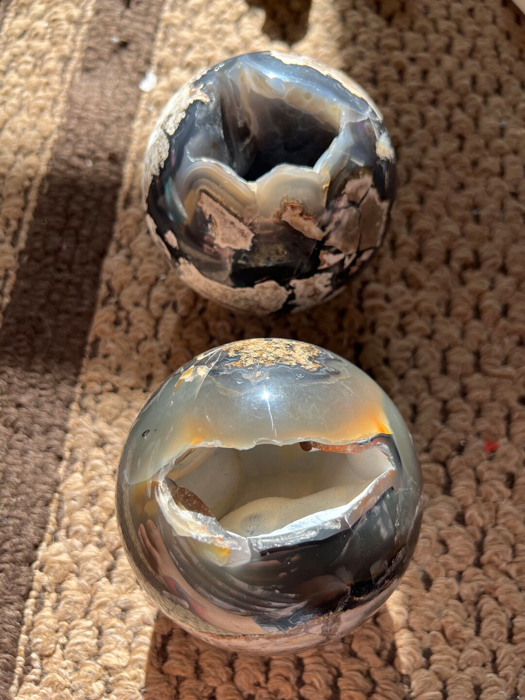 Volcano Agate Sphere - Etsy