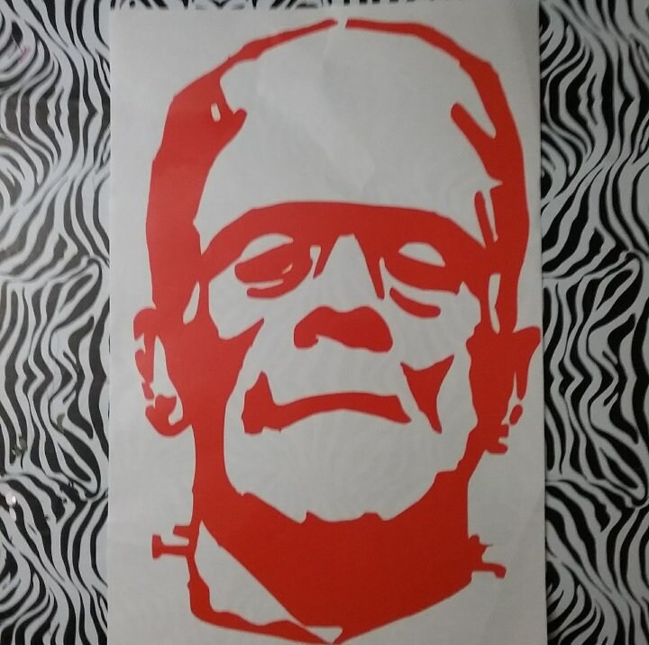 Frankenstein | Classic Monster Vinyl Decal - Etsy