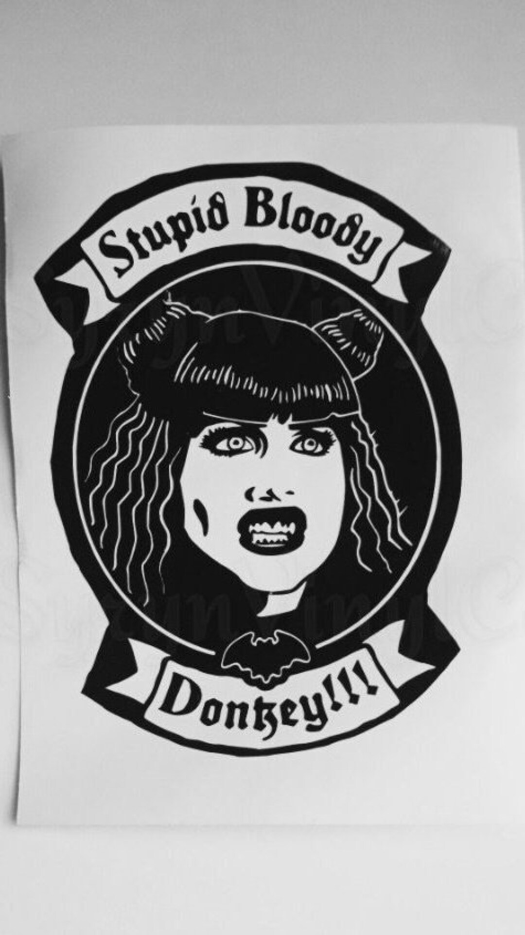 Nadja | Stupid Bloody Donkey! What We Do in the Shadows Vinyl Decal - Etsy